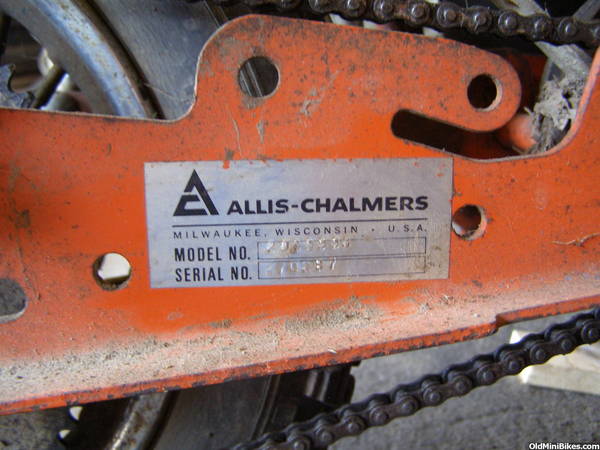 Allis Chalmers mini bike? | OldMiniBikes.com