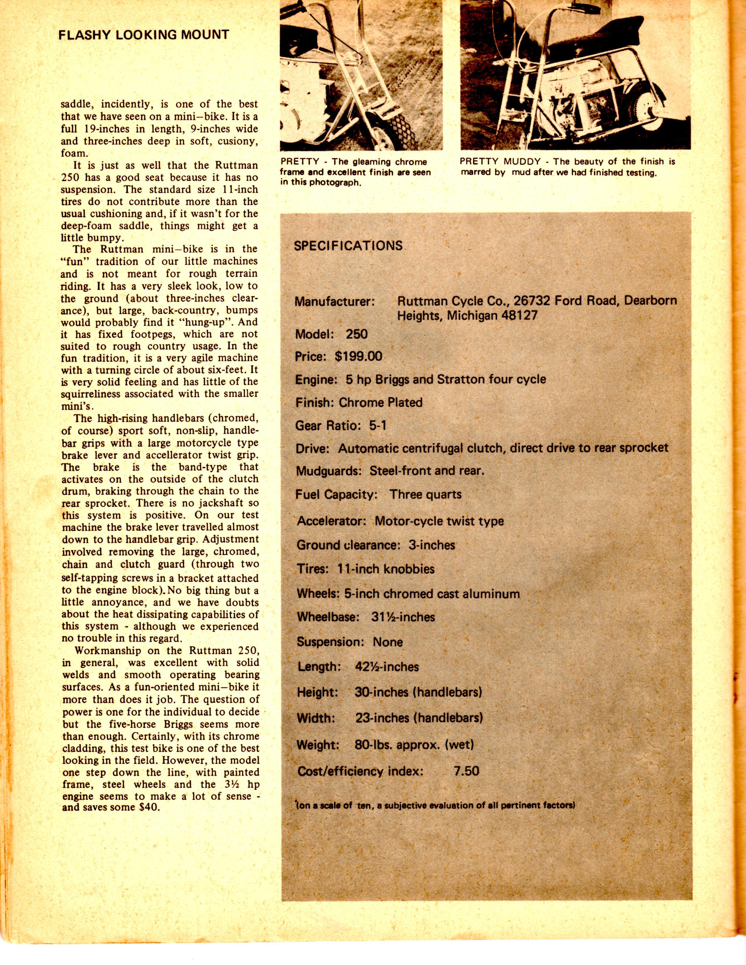 Chrome Toad | OldMiniBikes.com