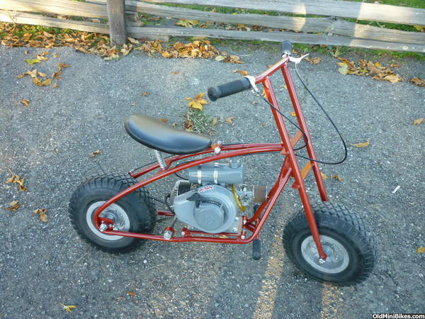 Savage minibike resto done at last | OldMiniBikes.com