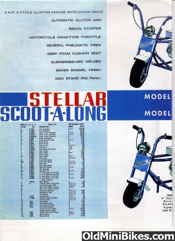 Original Stellar Mini Bikes | Page 2 | OldMiniBikes.com