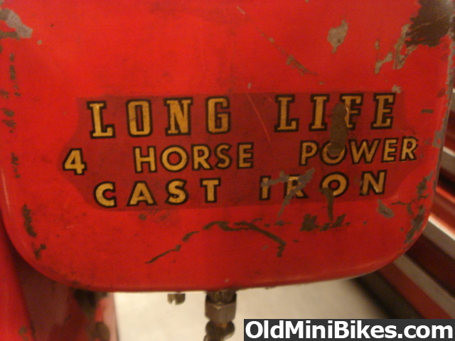 Vintage Clinton 4 H.P. Motor | OldMiniBikes.com