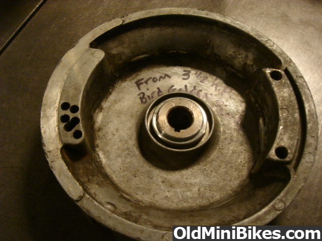 Tecumseh aluminum flywheel H25, H30, H35 | OldMiniBikes.com