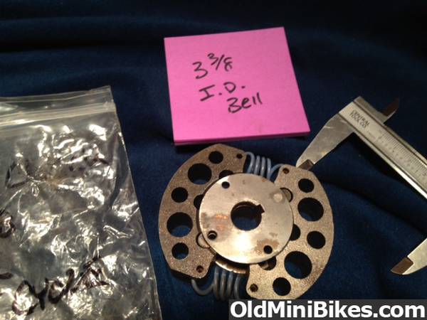 9/16" Clutch Shoe Assemble 2 Stroke Power Products Westbend ? | OldMiniBikes.com