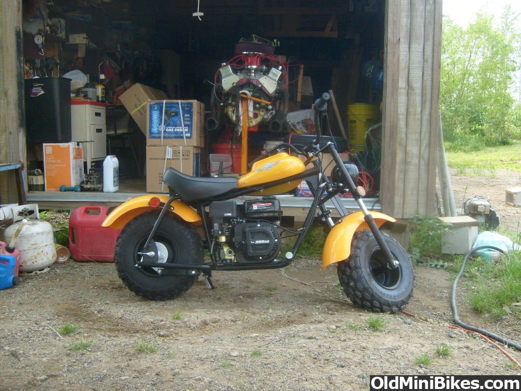 MB200/Chopper...work in progress | OldMiniBikes.com