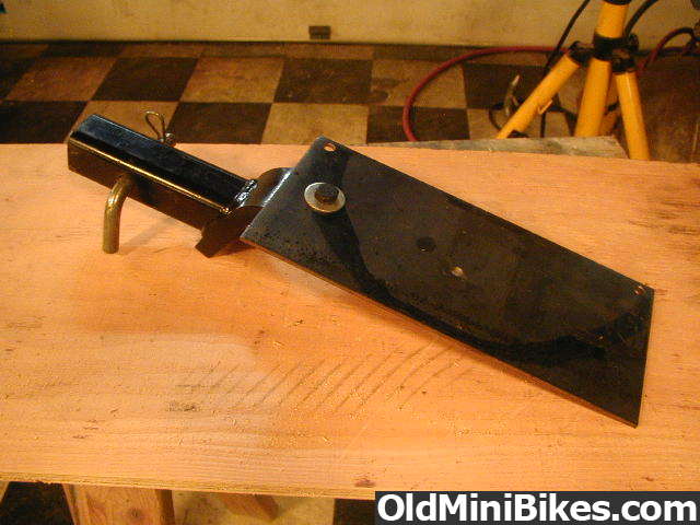 My Trailer Hitch / Engine Stand "Invention" | OldMiniBikes.com