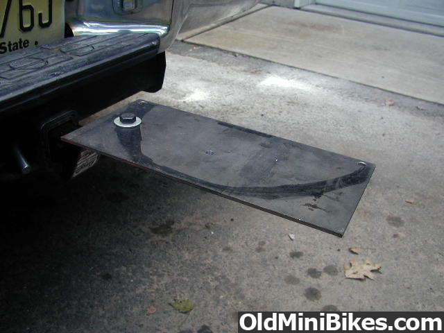 My Trailer Hitch / Engine Stand "Invention" | OldMiniBikes.com
