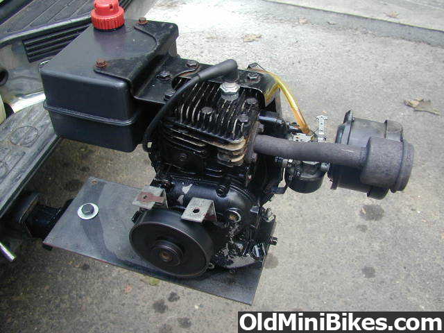 My Trailer Hitch / Engine Stand "Invention" | OldMiniBikes.com