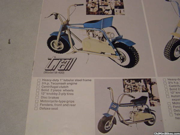 Stellar "trail" | OldMiniBikes.com