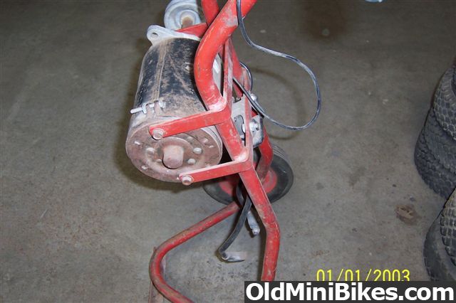 Vintage go kart starter unit | OldMiniBikes.com