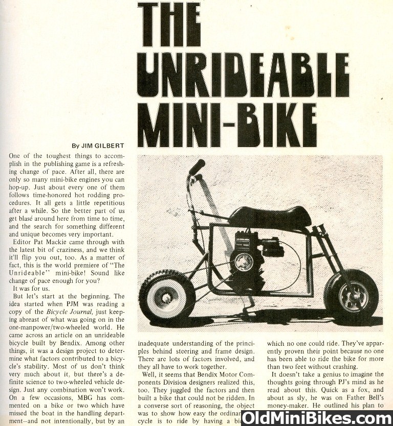 Eel Wheel | OldMiniBikes.com