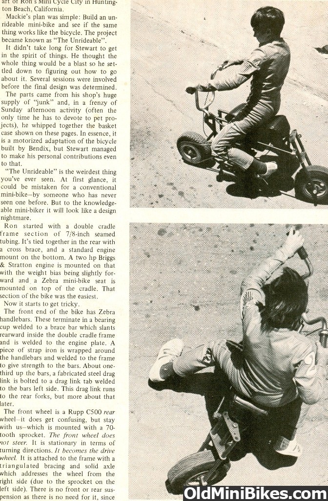 Eel Wheel | OldMiniBikes.com