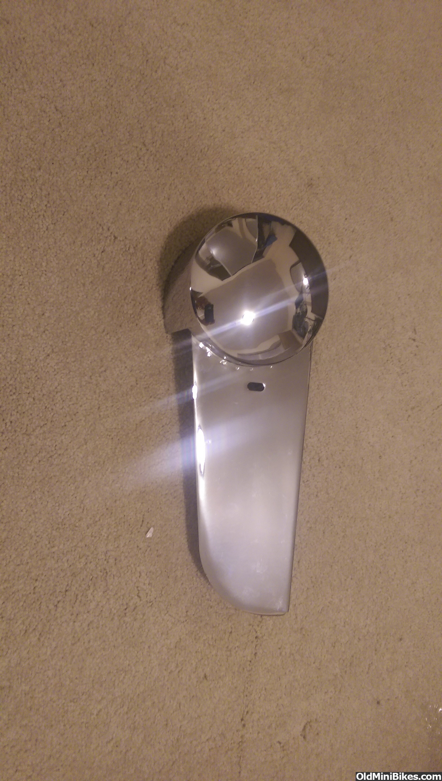 Bonanza chrome chain guard | OldMiniBikes.com Bonanza chrome chain guard | OldMiniBikes.com