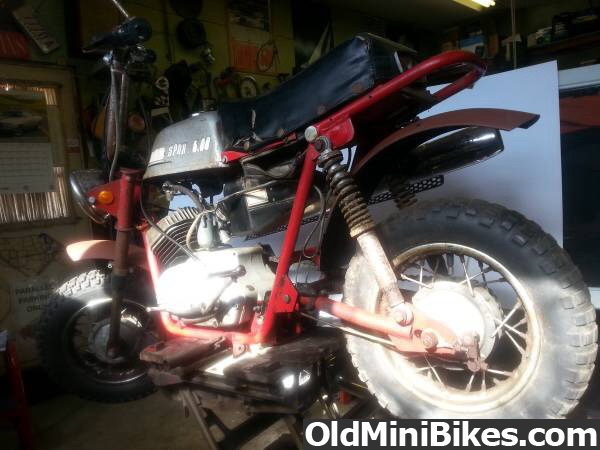 Coleman 5.30 with Sachs 49cc | OldMiniBikes.com