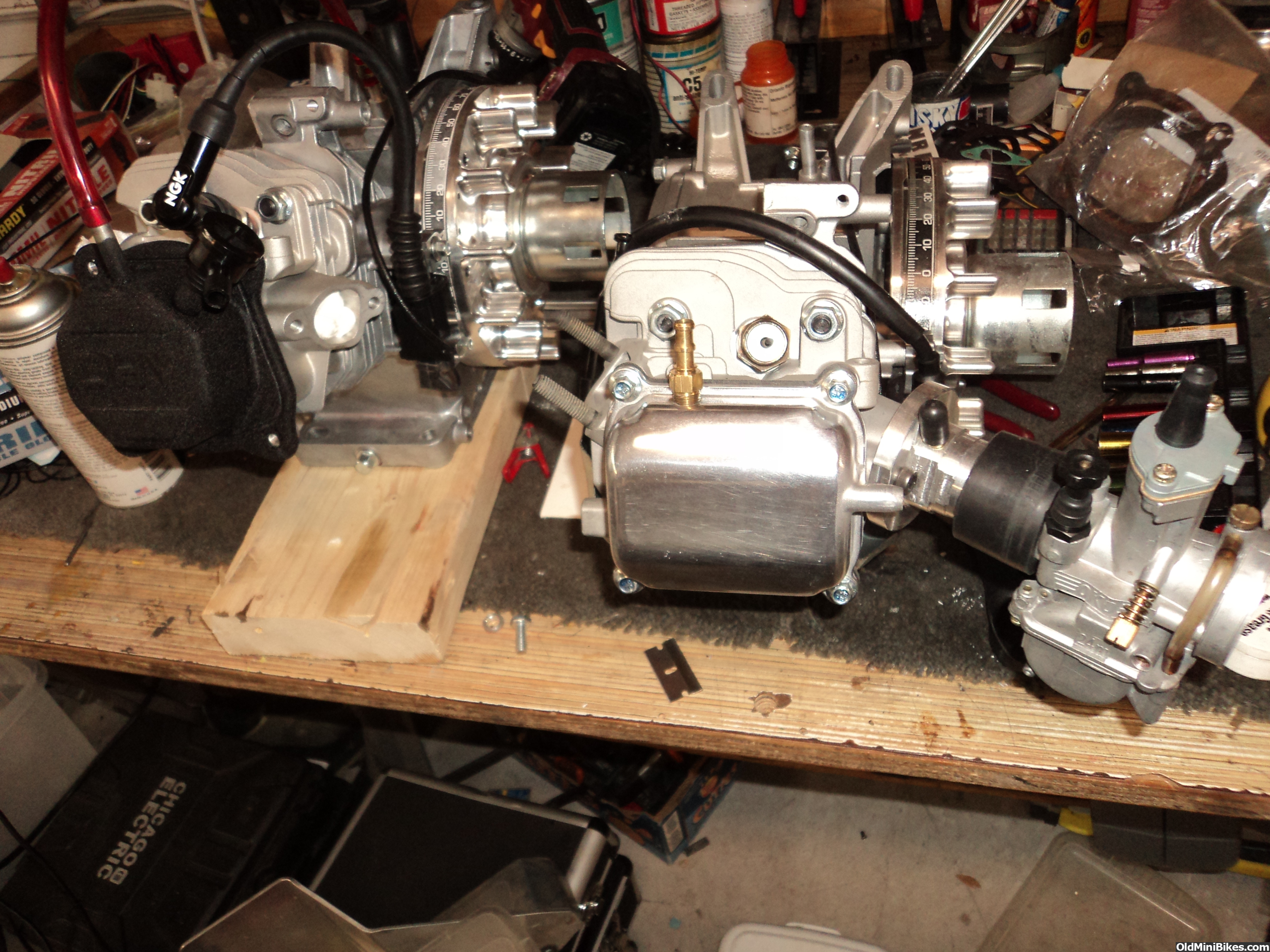 Hemi build started | OldMiniBikes.com