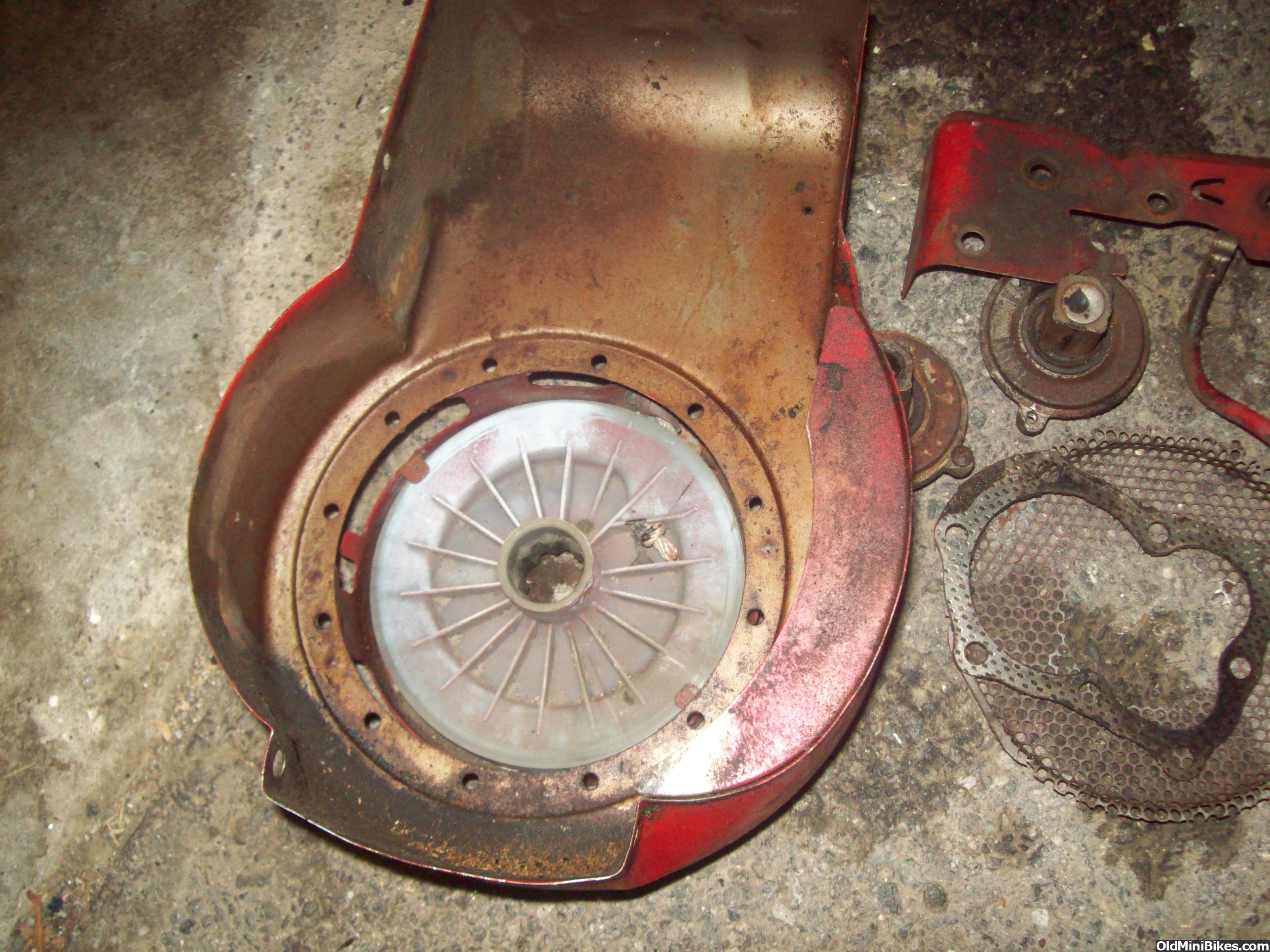 5hp briggs pull start, free! | OldMiniBikes.com