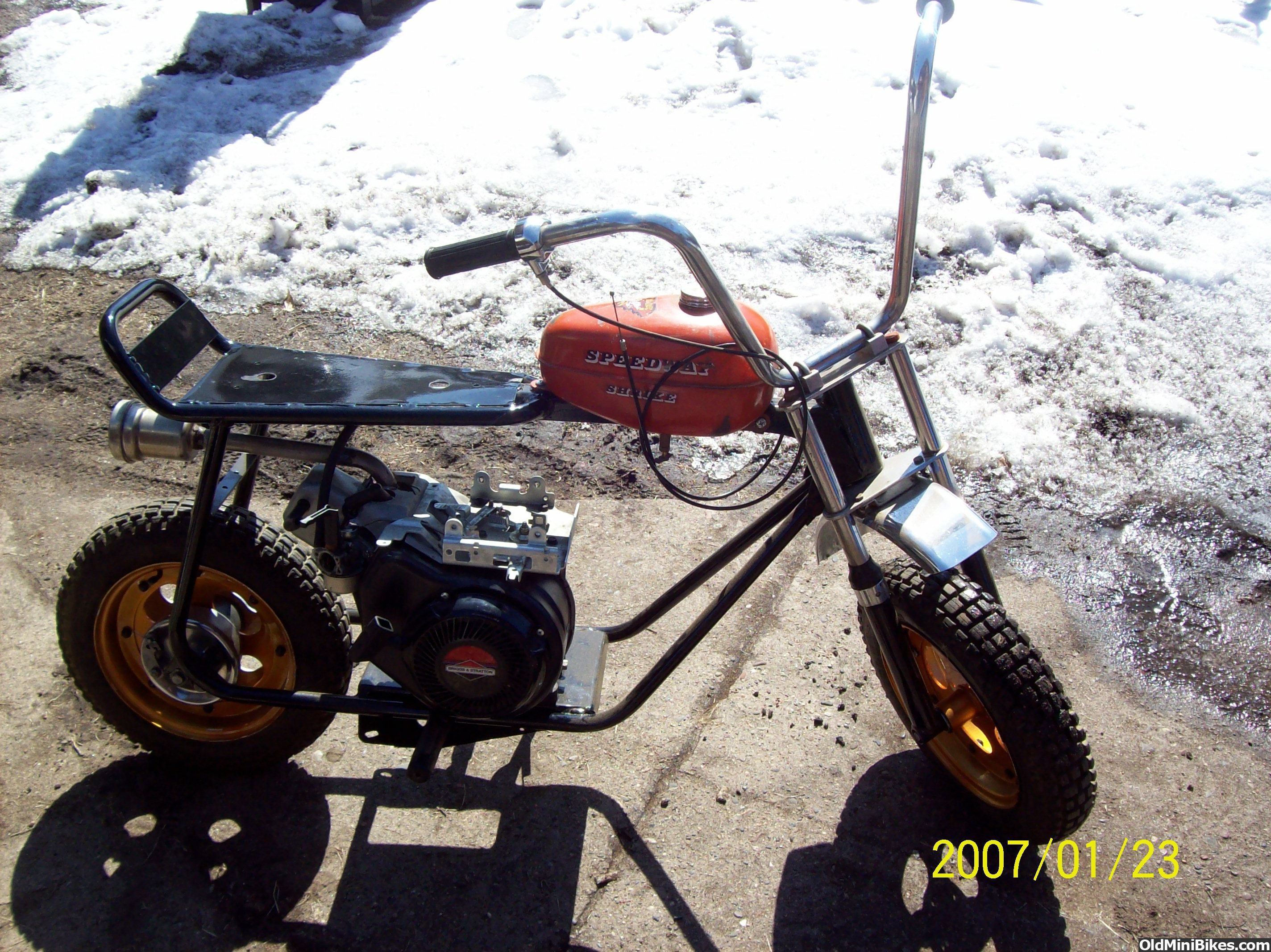 Speedway clutch throttle engine mount Questions | OldMiniBikes.com