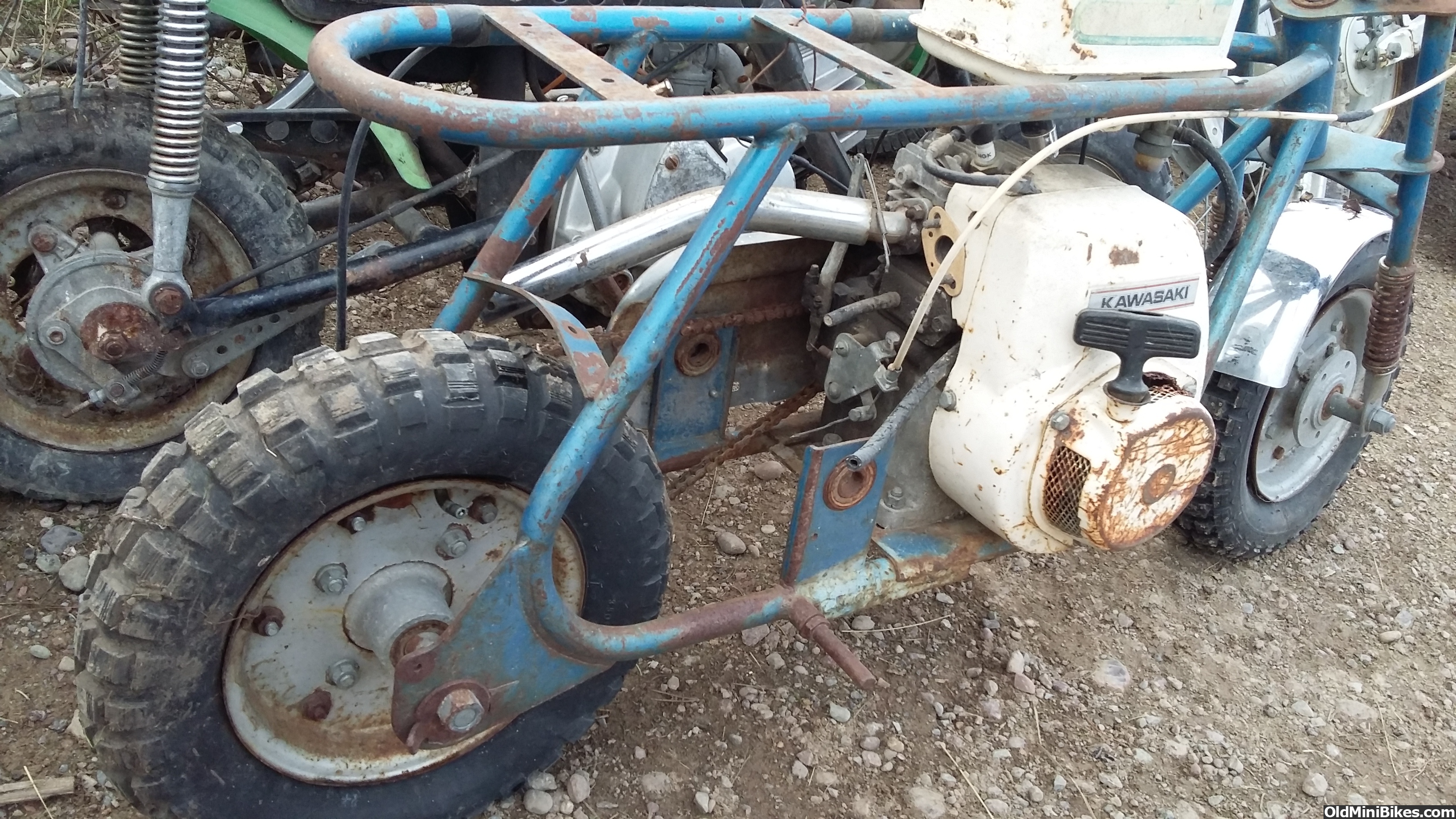 Kawasaki Coyote new project | OldMiniBikes.com