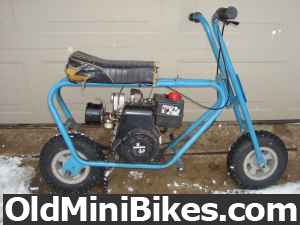 Anyclue? looks like mtd? | OldMiniBikes.com