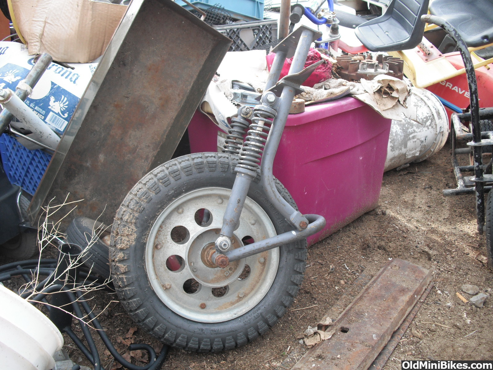 trail tamer front end | OldMiniBikes.com