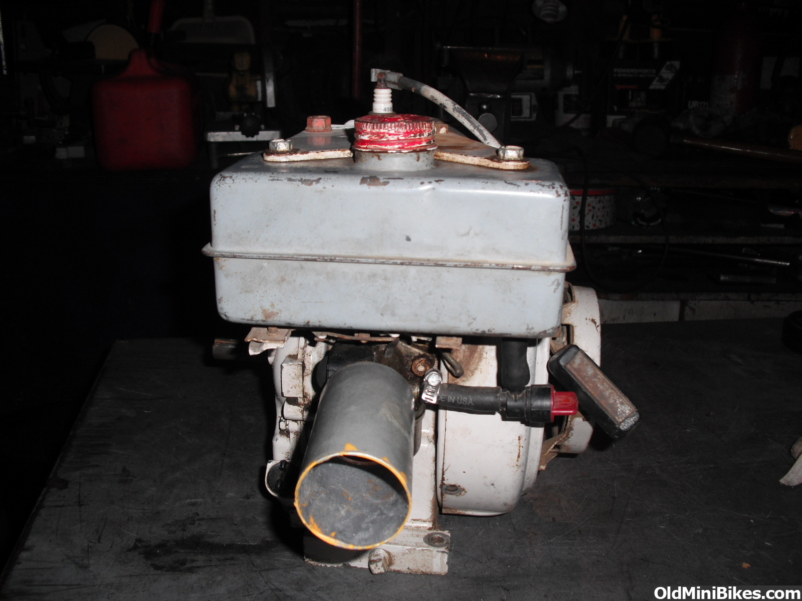 vintage craftsman/tecumseh side pooper $75 shipped | OldMiniBikes.com