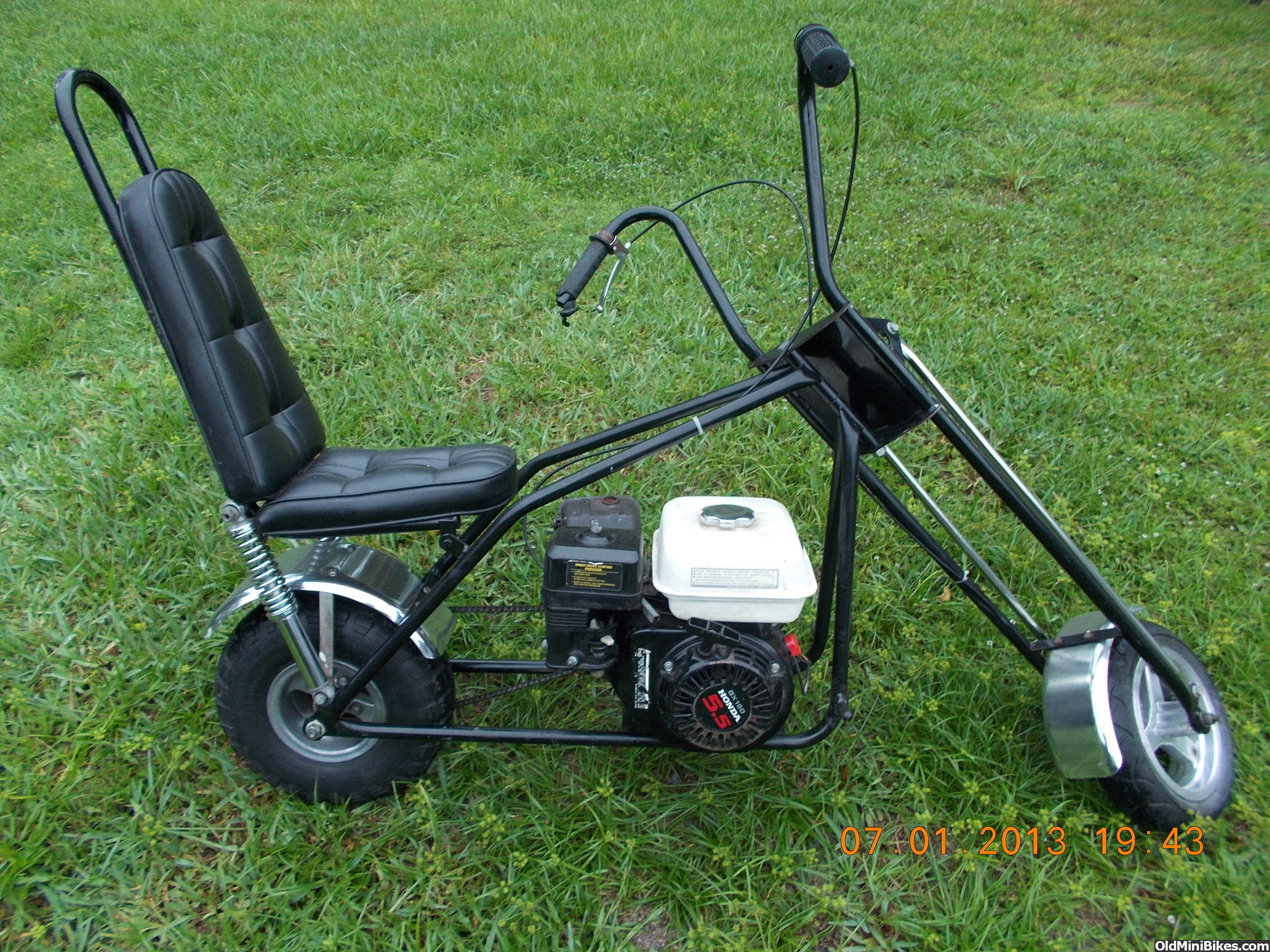 Front 8 Inch Wheel Tire and Brake | OldMiniBikes.com