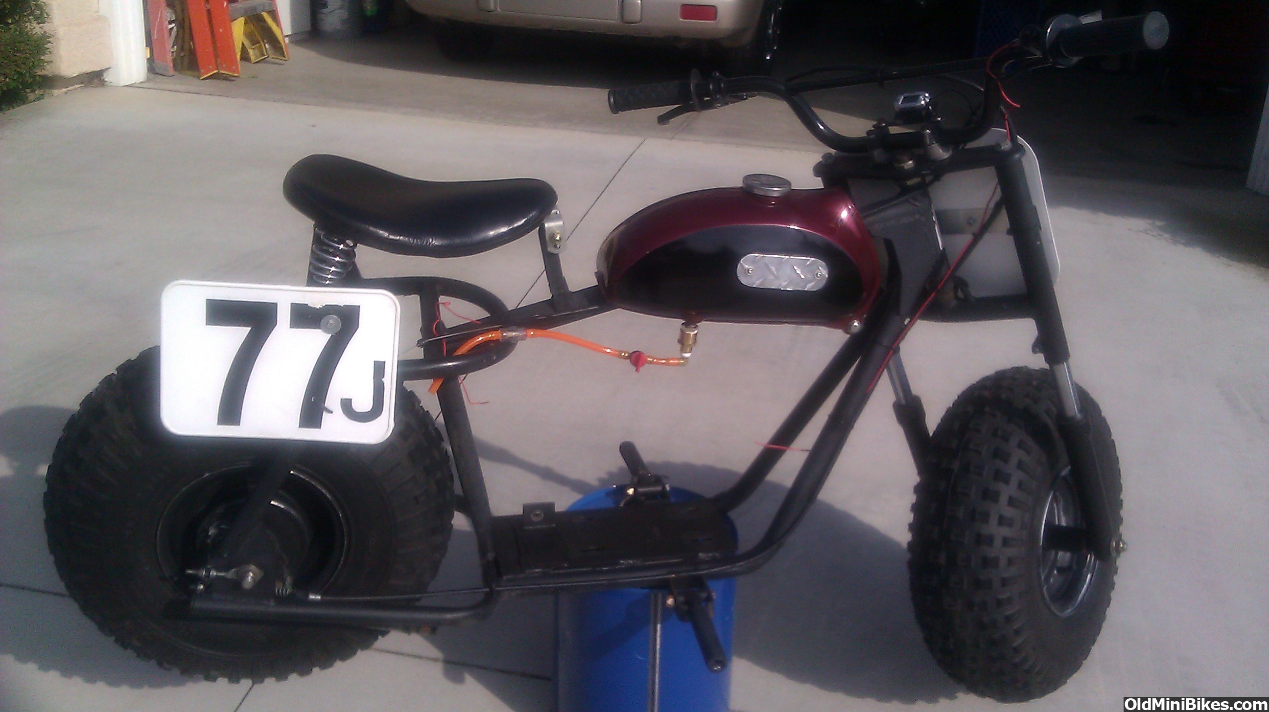 77J Baja Warrior Roller! | OldMiniBikes.com