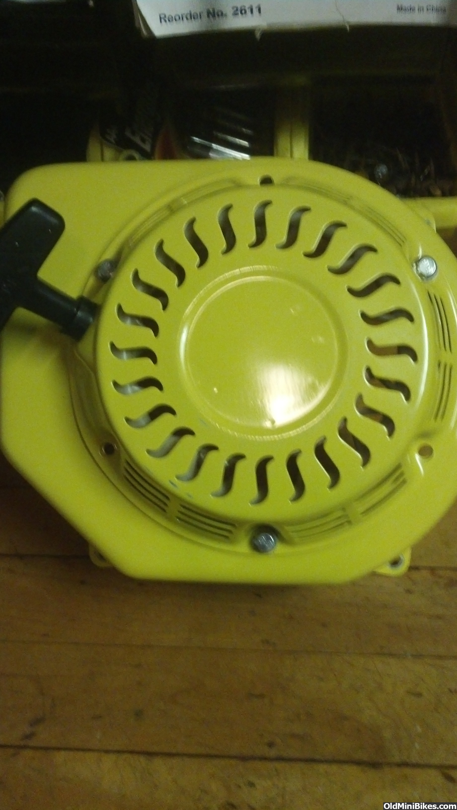 yellow clone pull start | OldMiniBikes.com