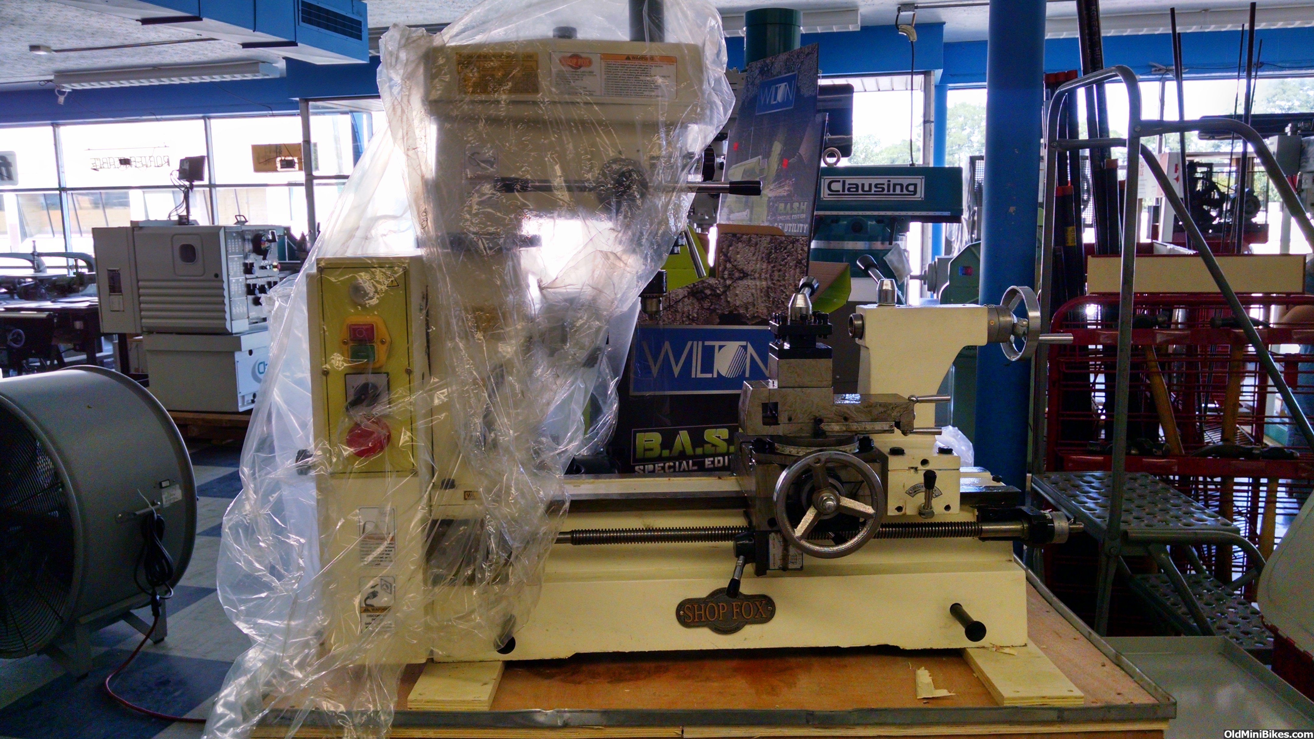 I Broke Down and Bought a Shop Fox Lathe/Mill Combo I Broke Down and Bought a Shop Fox Lathe/Mill Combo
