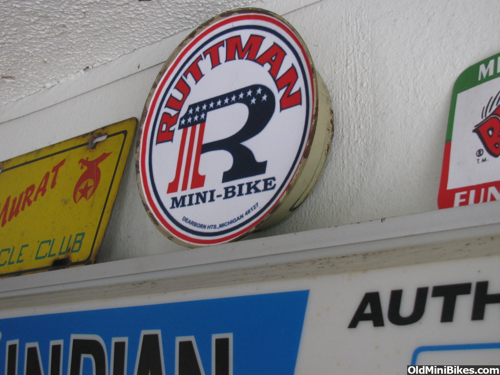 minibike wall art project | OldMiniBikes.com