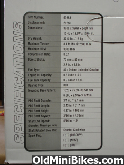 Mmm...That New Engine Smell | OldMiniBikes.com