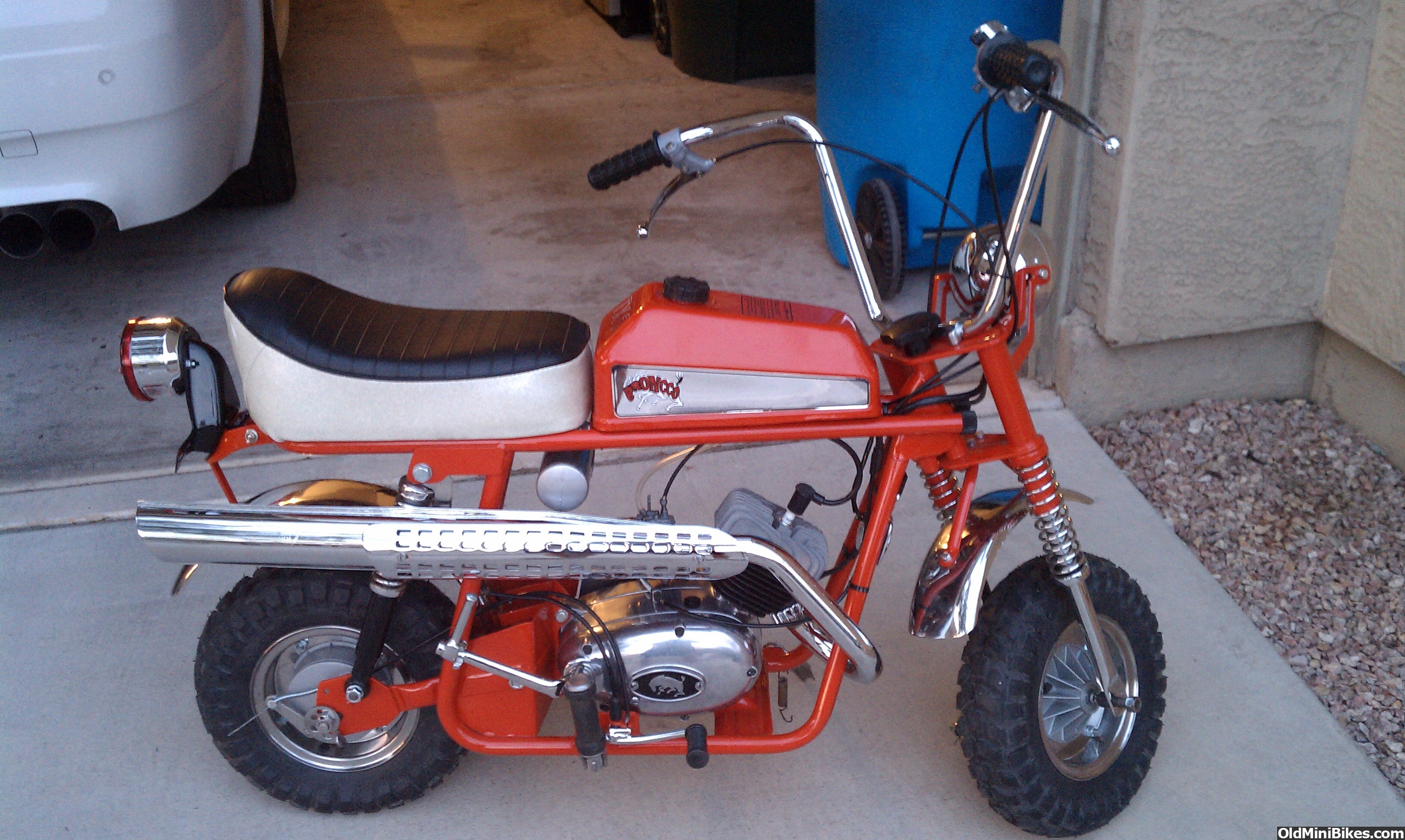 Broncco TX-6 Restored - finally! | OldMiniBikes.com