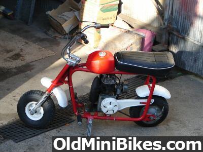 Mini with Folding Handle Bars! Please help identify. | OldMiniBikes.com