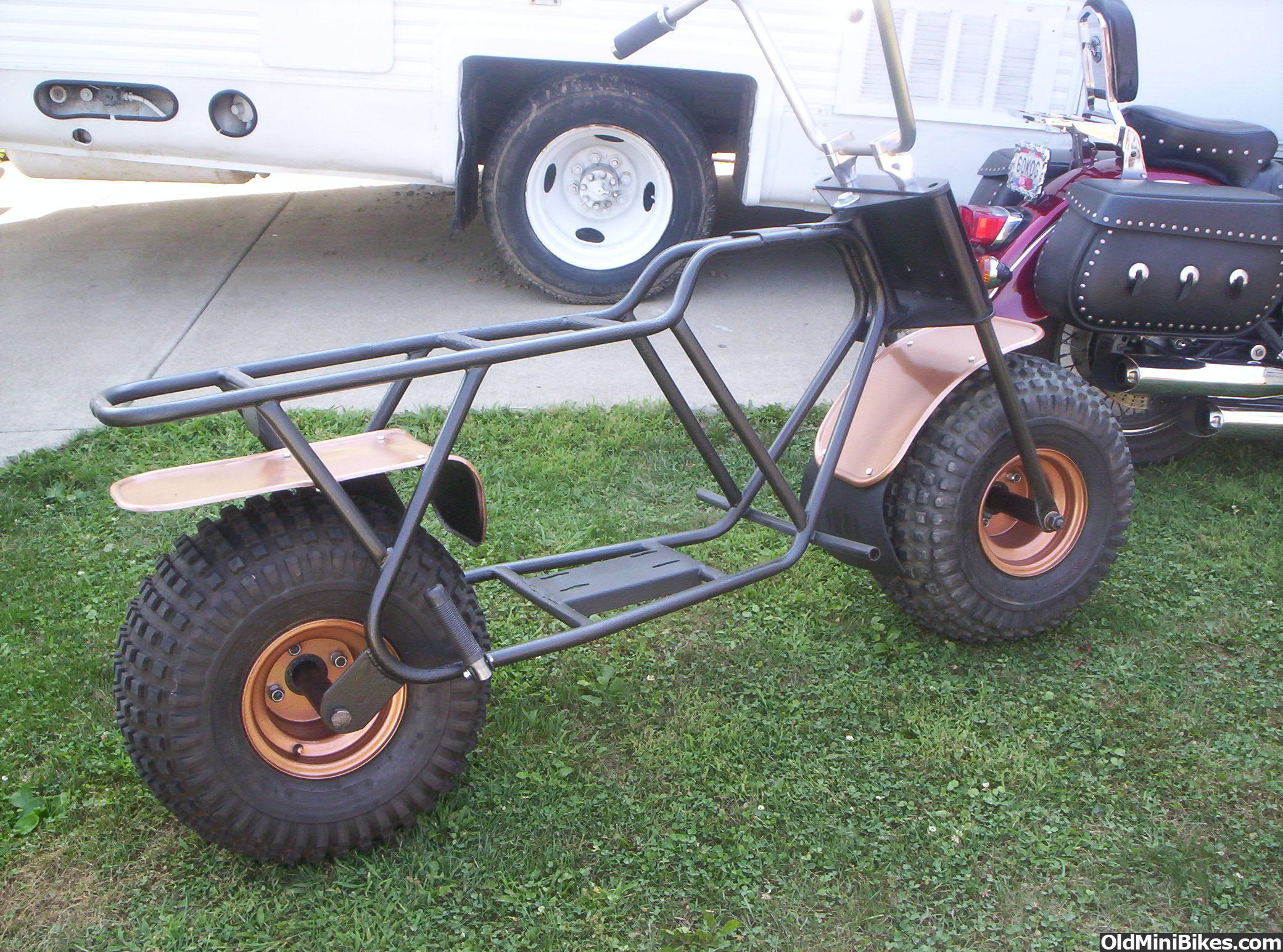 Progress on the Wards T777 | OldMiniBikes.com