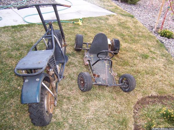 I finally got one! BEARKAT TWISTER!! What year is this one? This sucker is HUGE! | OldMiniBikes.com