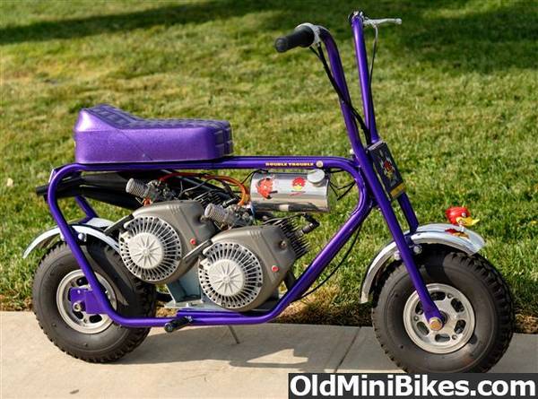 what ever happened to that dual engine bike? | OldMiniBikes.com