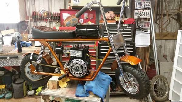 New Roper project rolling chassis | OldMiniBikes.com