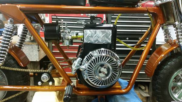 New Roper project rolling chassis | OldMiniBikes.com