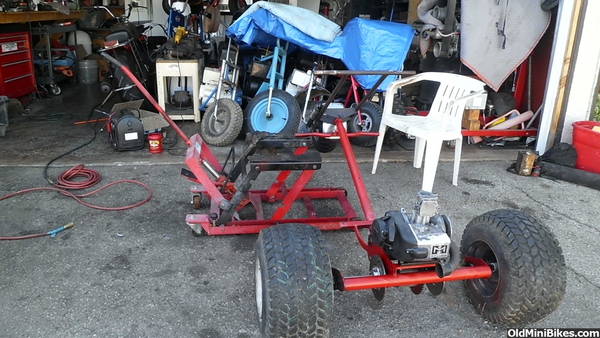 dune cycle build | OldMiniBikes.com