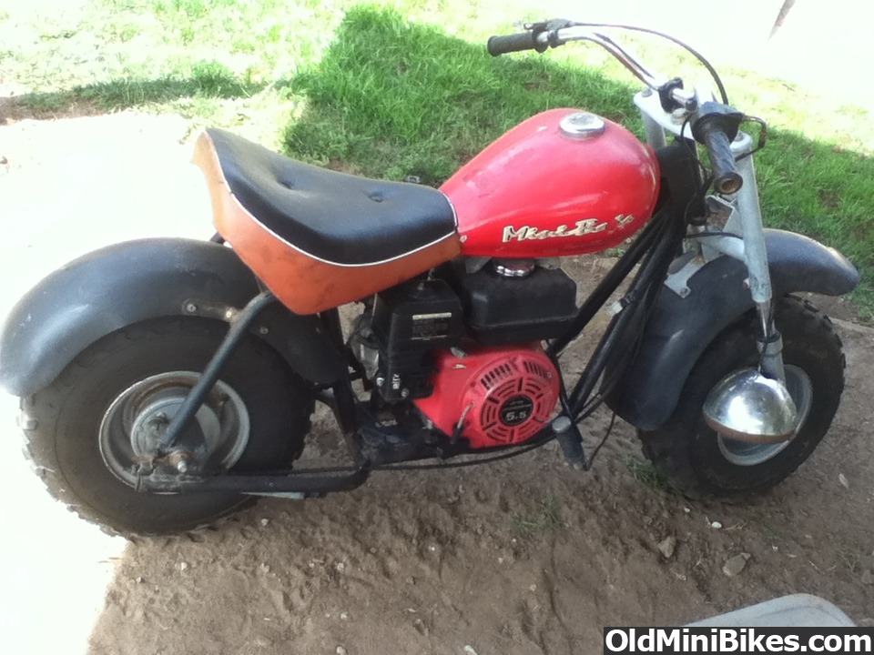 got my self a new ride | OldMiniBikes.com