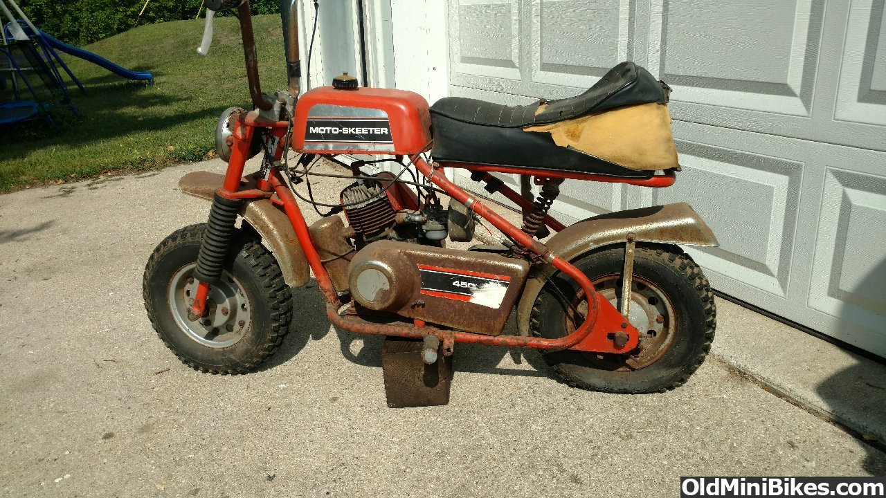 1971 Moto Skeeter 450 | OldMiniBikes.com