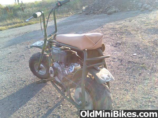 Military Themed Mini Bikes | OldMiniBikes.com