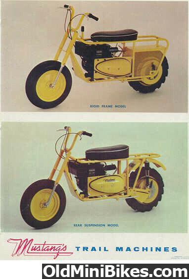 Mustang Trail Machine | OldMiniBikes.com