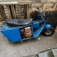 Tote Gote Model 600 - sitting since 1987 | OldMiniBikes.com