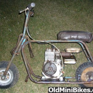 mini bike side | OldMiniBikes.com