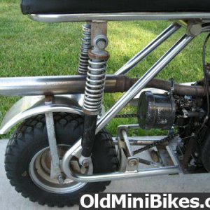 JC Penny Mini Bike El Tigre | OldMiniBikes.com