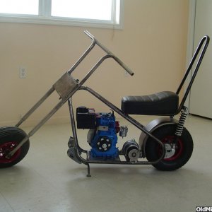 Mini chopper project | OldMiniBikes.com