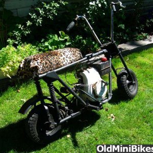 the new "liger" mini bike | OldMiniBikes.com