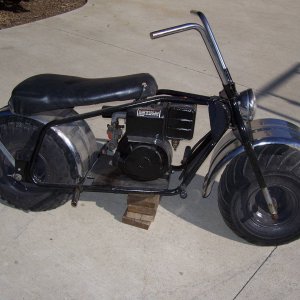 Super Bronc Right | OldMiniBikes.com