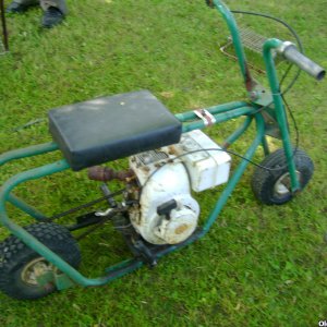 Trail Horse 100 Right Side | OldMiniBikes.com