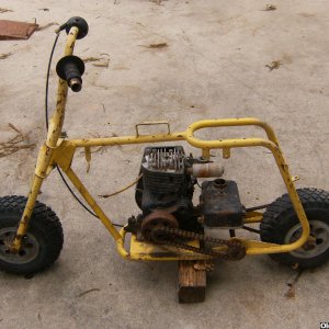 Blue Flexo | OldMiniBikes.com